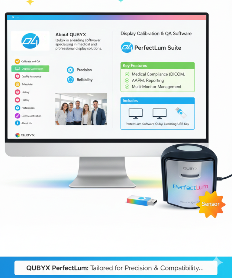 About QUBYX | Display Calibration & QA Software